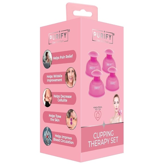 Bath & Body | Purify Cupping Therapy Set Silicone Cups Massage 4 Pack ...